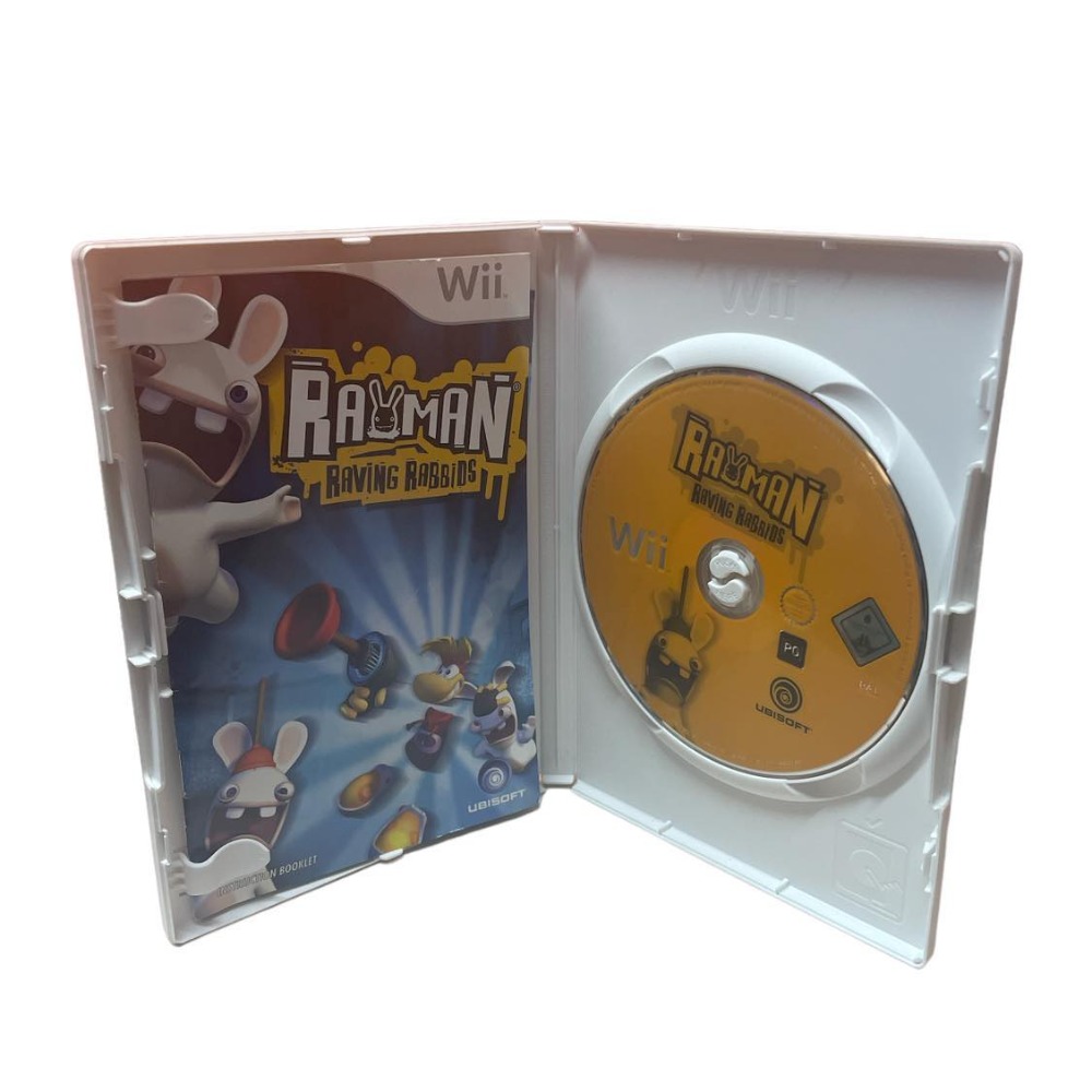 Pre-owned Rayman Raving Rabbids Wii Game - Own4Less